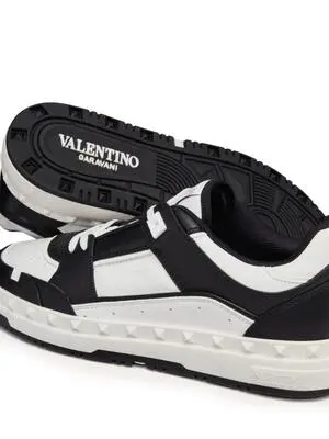 Valentino Garavani Freedots Leather Sneakers - Multicolor