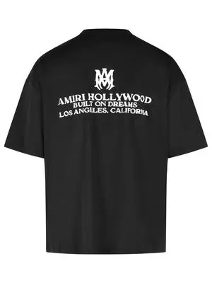 Amiri Built On Dreams' Cotton T-shirt - Black