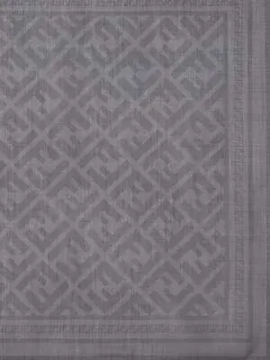 Fendi Wool And Silk Scarf