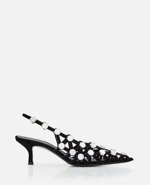 Attico Grid Slingback 50mm - Multicolor