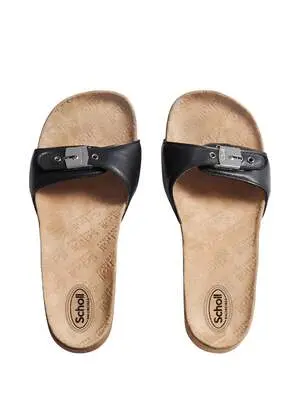 Balenciaga Scholl Sandals - Black