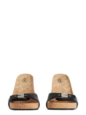 Balenciaga Scholl Sandals - Black