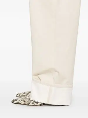 Bottega Veneta Straight Leg Jeans With Back Print