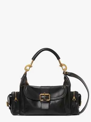 Chloé Carry Shiny Buffalo Leather Shoulder Bag - Multicolor