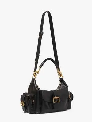Chloé Carry Shiny Buffalo Leather Shoulder Bag - Multicolor
