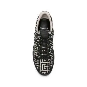 Balmain Monogram Low-top Trainers