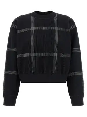 Issey Miyake Crossing Knit' Sweater - Black