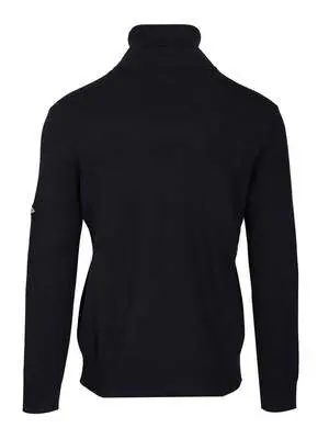 Bottega Veneta Navy Wool Turtleneck Sweater