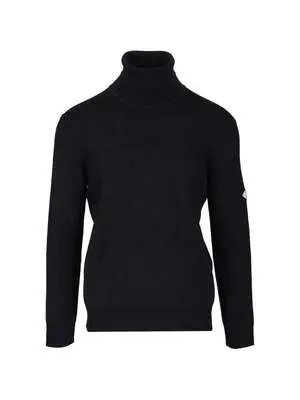 Bottega Veneta Navy Wool Turtleneck Sweater
