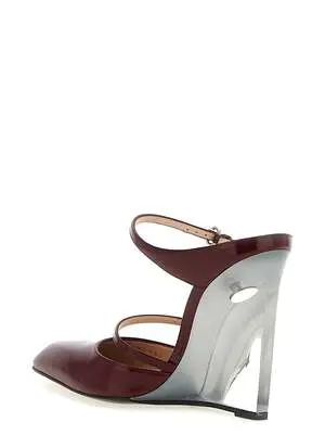 Gucci Glossed Leather Sabots