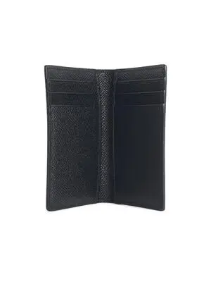 Dolce & Gabbana Fold' Dauphine Leather Card Holder