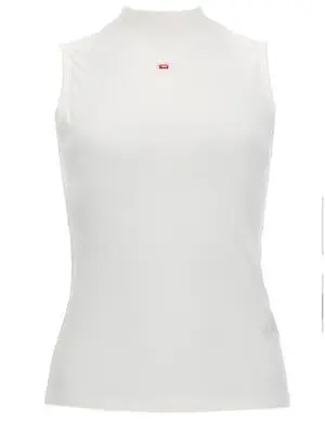 DIESEL® T-mokky-sl-microdiv Mock Neck Tank