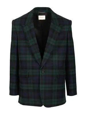 Saint Laurent Tartan Jacket