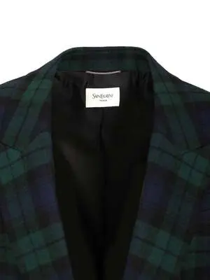 Saint Laurent Tartan Jacket