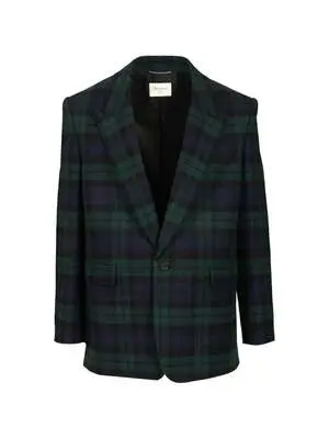 Saint Laurent Tartan Jacket