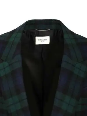 Saint Laurent Tartan Jacket