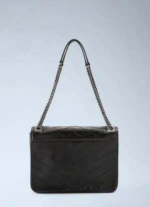 Saint Laurent Niki Shoulder Bag - Black