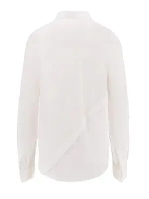 Dior Shirt With Asymmetrical Closure - White