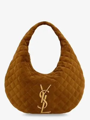 Saint Laurent Icare Hobo Suede Handbag - Multicolor