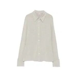 TOTEME Grey Tops Shirts - Gray