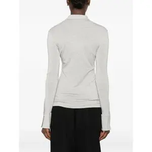 TOTEME Classic Collar Shirt - Gray