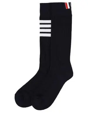 Thom Browne 4-bar Cotton Socks