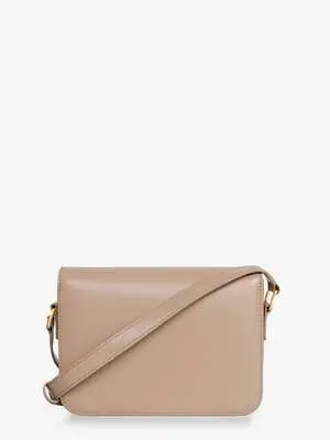 Celine Teen Triomphe Leather Crossbody Bag - Multicolor