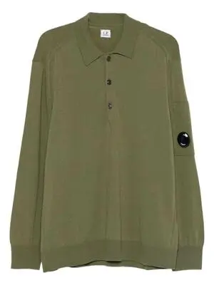 C.P. COMPANY Wool Polo - Green