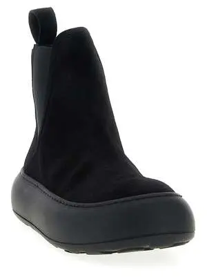 Moschino Ollie Suede Chelsea-style Sneakers