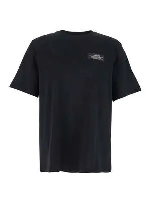 Amiri T-shirt With Spirit Print On The Front In Cotton - Black