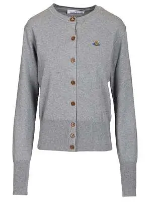 VIVIENNE WESTWOOD Bea Cardigan - Gray