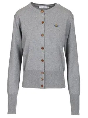VIVIENNE WESTWOOD Bea Cardigan - Gray