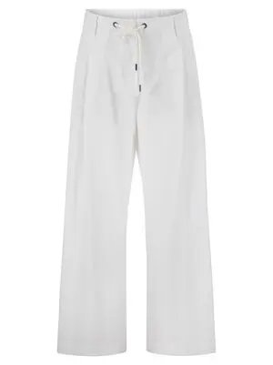 Brunello Cucinelli Interlock Couture Trousers - White