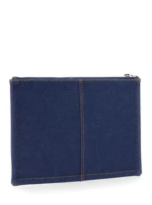 Fendi Denim Clutch - Multicolor