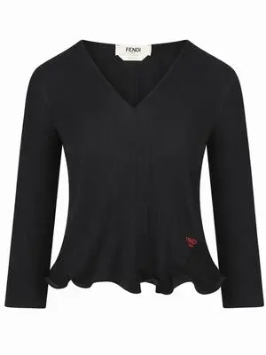 Fendi Target Tops - Black