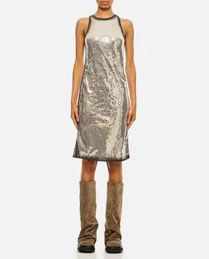 Attico Sequins Mini Dress - Multicolor
