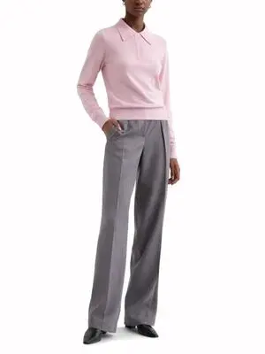 JIL SANDER Wool Gabardine Pants