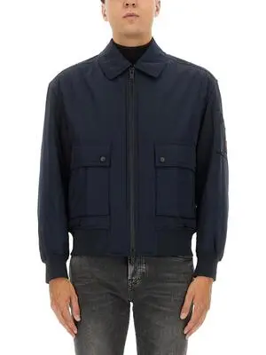 BOSS Bomber Jacket With Removable Lining