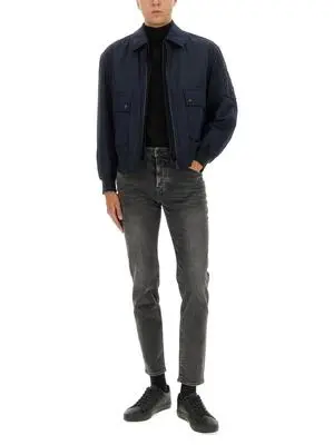 BOSS Bomber Jacket With Removable Lining
