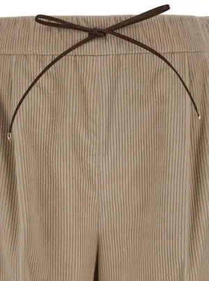 Max Mara Lerici Corduroy Palazzo Pants - Multicolor