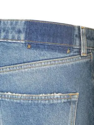 GOLDEN GOOSE Golden Happy Stone Washed Jeans - Blue