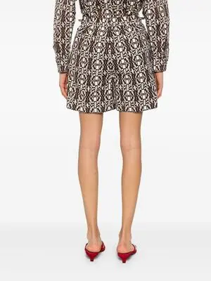 Max Mara Printed Cotton Shorts - Multicolor