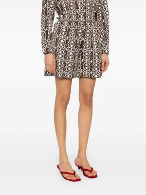 Max Mara Printed Cotton Shorts - Multicolor