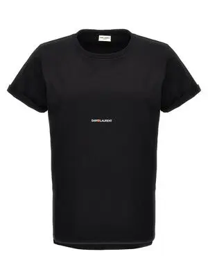 Saint Laurent Rive Gauche' T-shirt - Black