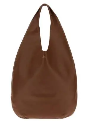 A.p.c. Leather Le Neige Shoulder Bag - Brown