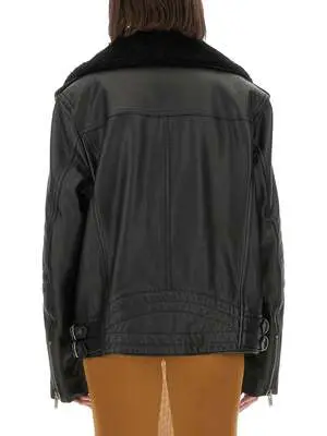 Saint Laurent Leather Biker Jacket