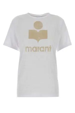 Isabel Marant Étoile Linen Zewel T-shirt - White