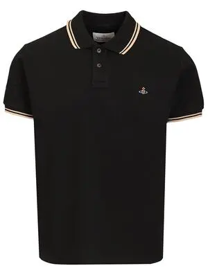 VIVIENNE WESTWOOD Orb Polo - Black