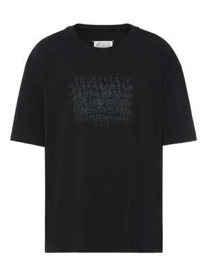 MAISON MARGIELA Printed T-shirt - Black