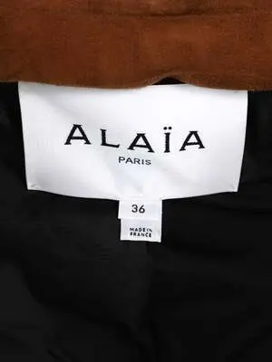 Alaïa Short Suede Blazer